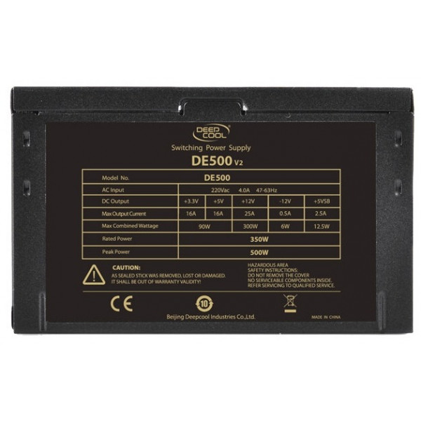 Купить Блок питания Deepcool DE500 v2 500W в Ташкенте