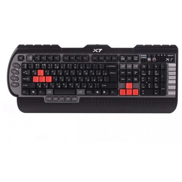 Купить Клавиатура A4Tech X7-G800V Black USB в Ташкенте