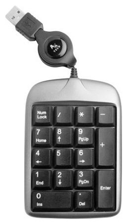 Купить numpad для Paynet A4Tech TK-5 Silver USB в Ташкенте